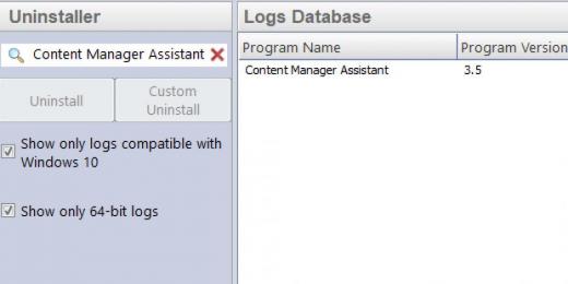 How to uninstall Content Manager Assistant with Revo Uninstaller